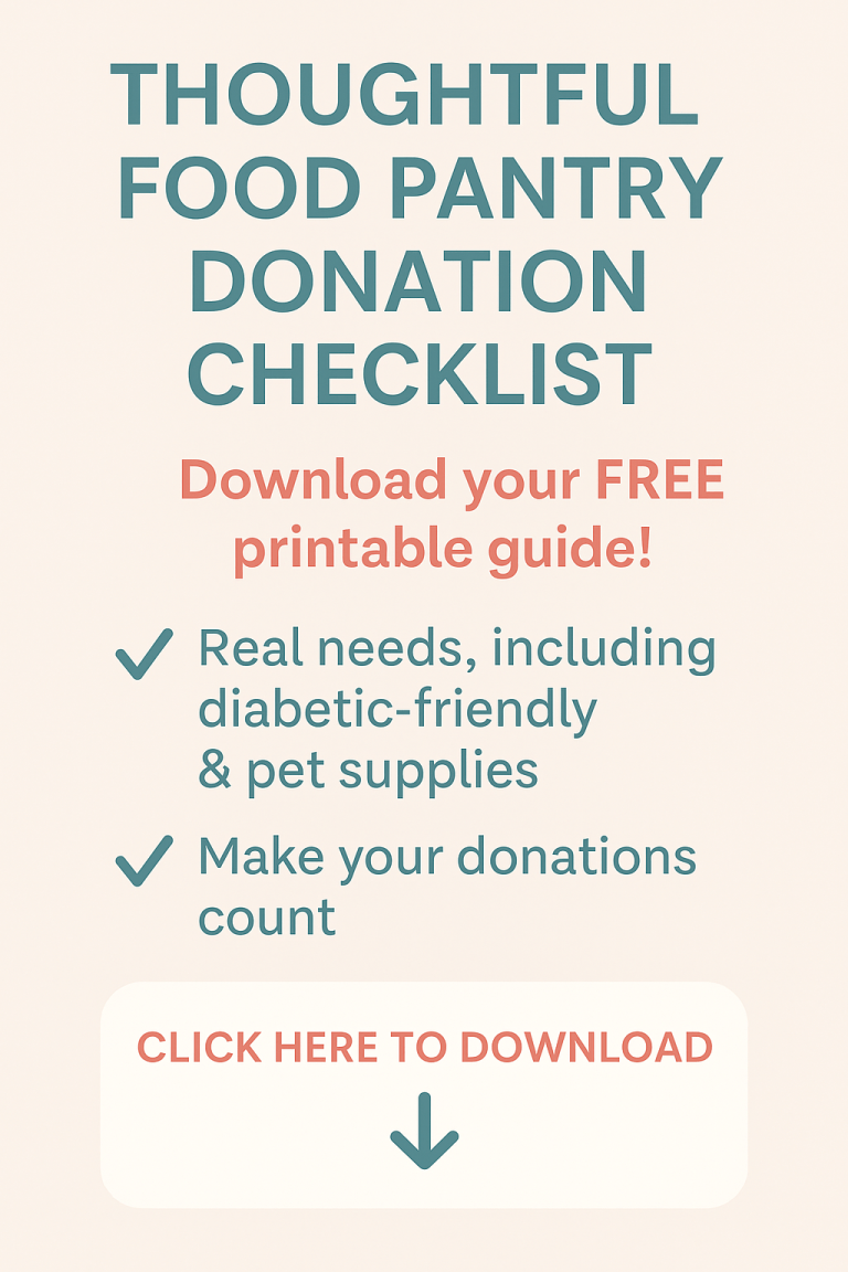 What Food Pantries Really Need: Our Story and How You Can Help – Daily ...