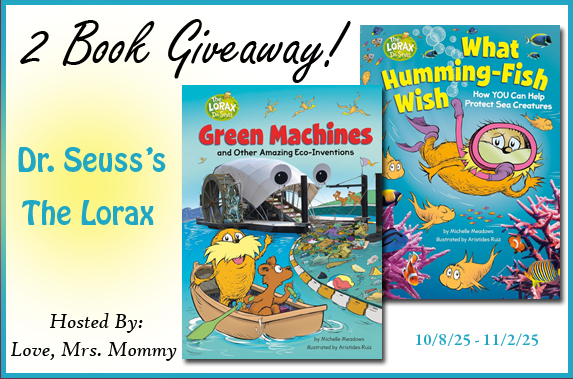 #Giveaway: WIN 2 Dr. Seuss Books! Green Machines and What Humming-Fish ...